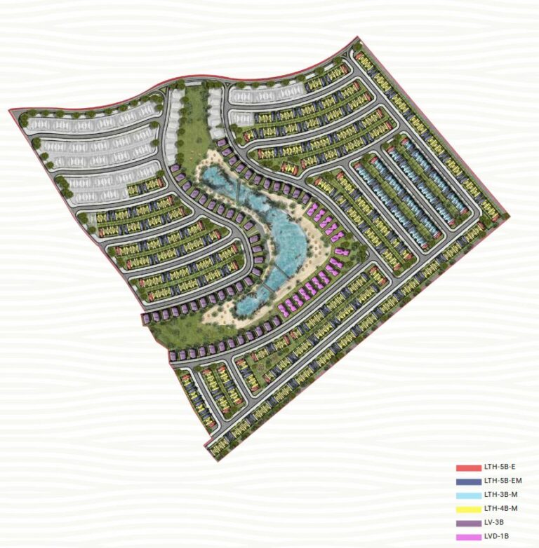 Damac Lagoons Venice - Morocco 6 BED Villas Sale Price Dubai