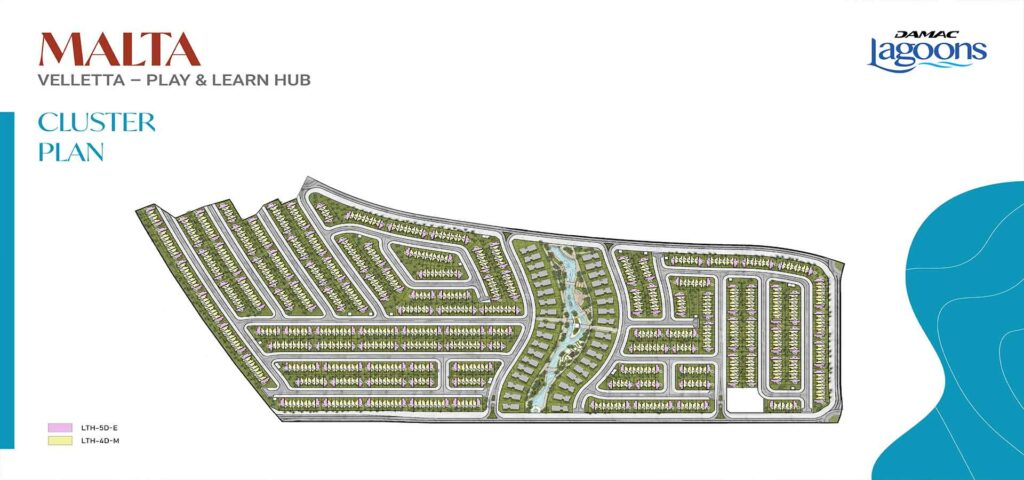 Damac Lagoons Malta 5 Bedroom Villas & Townhouse Price Dubai