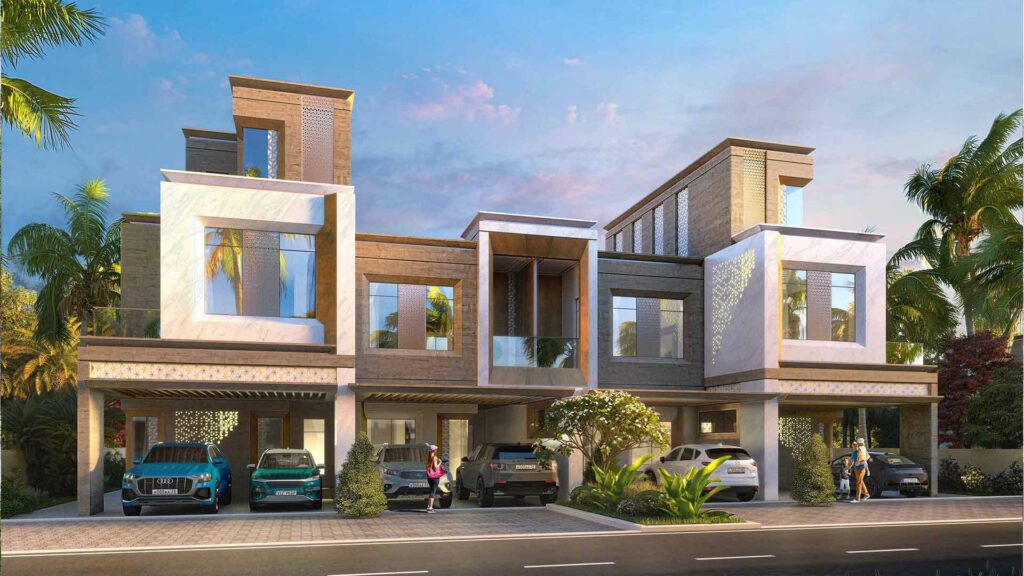 Damac Lagoons Mykonos 4 & 5 Bedroom Townhouse Villas Sale Dubai