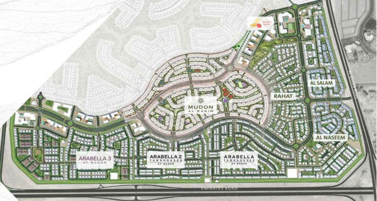 Dubai Properties Mudon Al Ranim 3 Bedroom Townhouses Sale Price