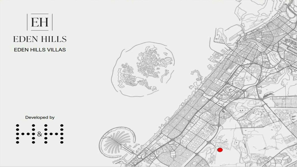 EDEN HILLS VILLA PLOTS BY H&H DEVELOPMENT MBR CITY DUBAI SALE PRICE