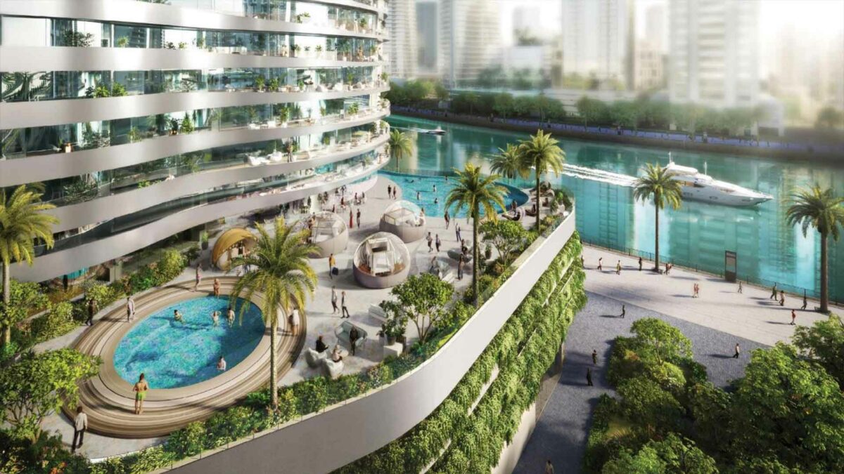 DAMAC ALTITUDE BUSINESS BAY WATER CANAL DUBAI - 1,2 & 3 BEDROOM