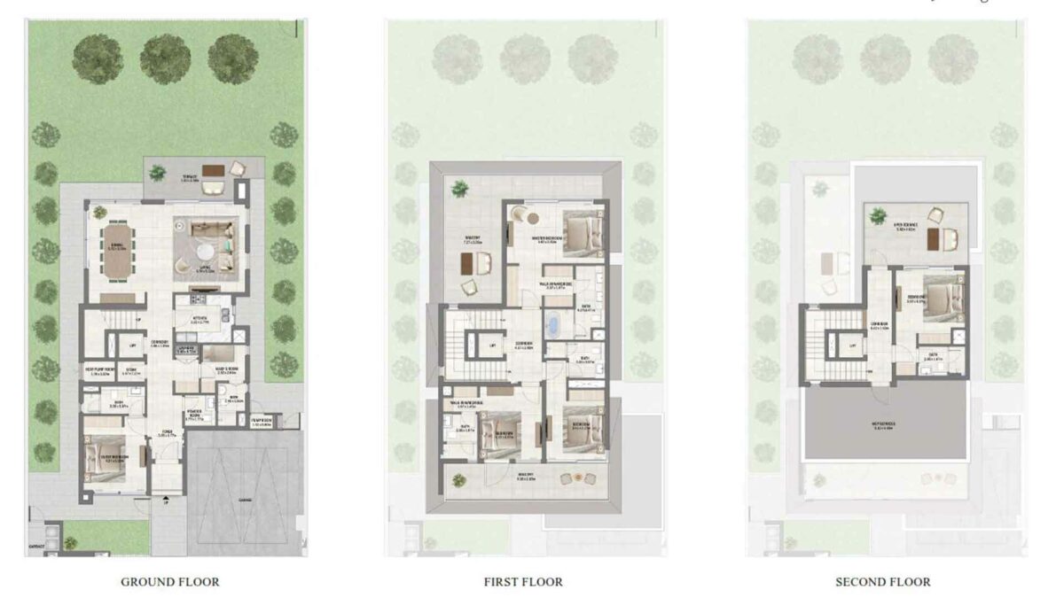 Golf Lane at Emaar South Dubai - Buy 4 & 5 Bedroom Villas Sale Dubai
