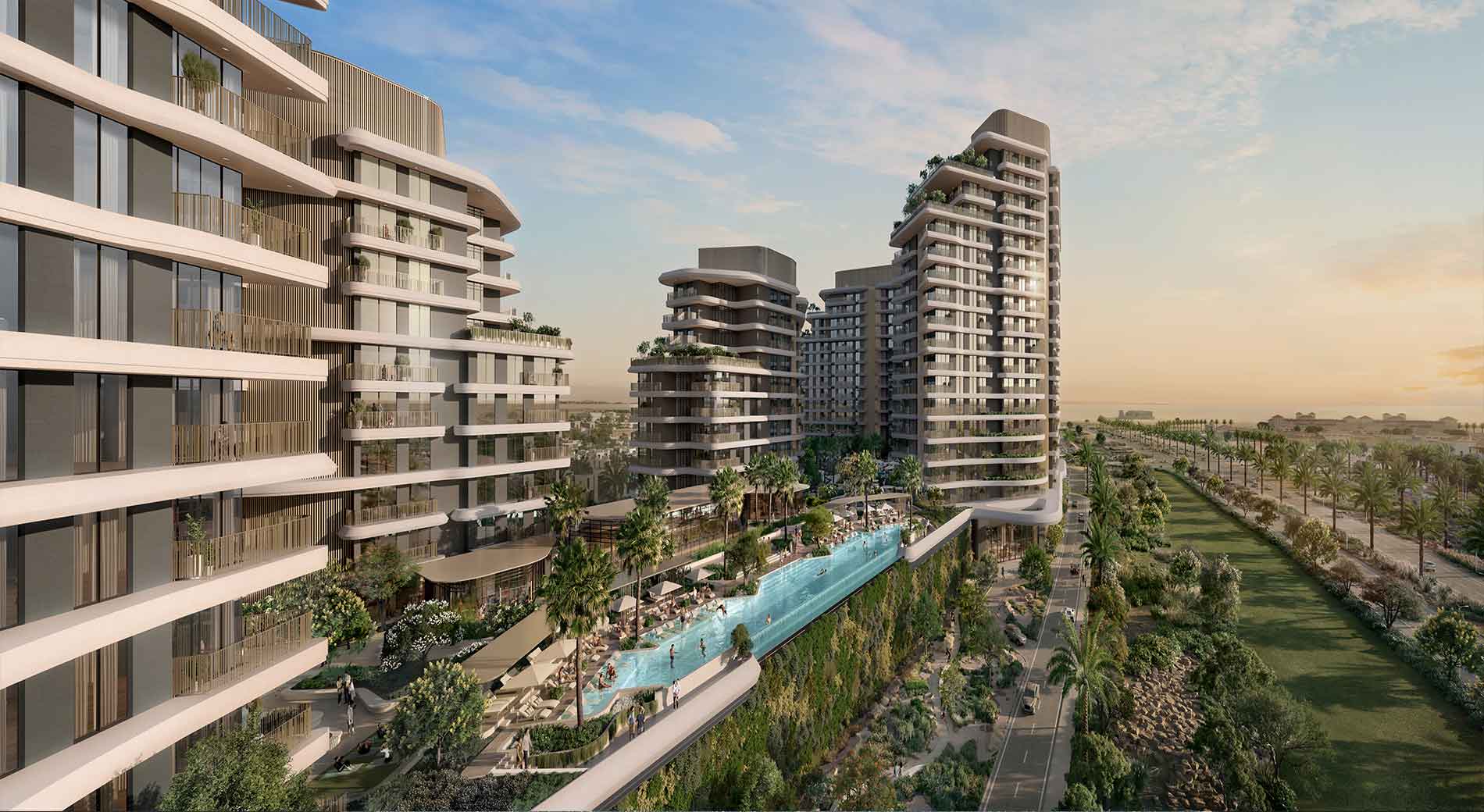 Verdes by Haven Aldar - 1 to 3 Bedroom Apartments Sale Price.