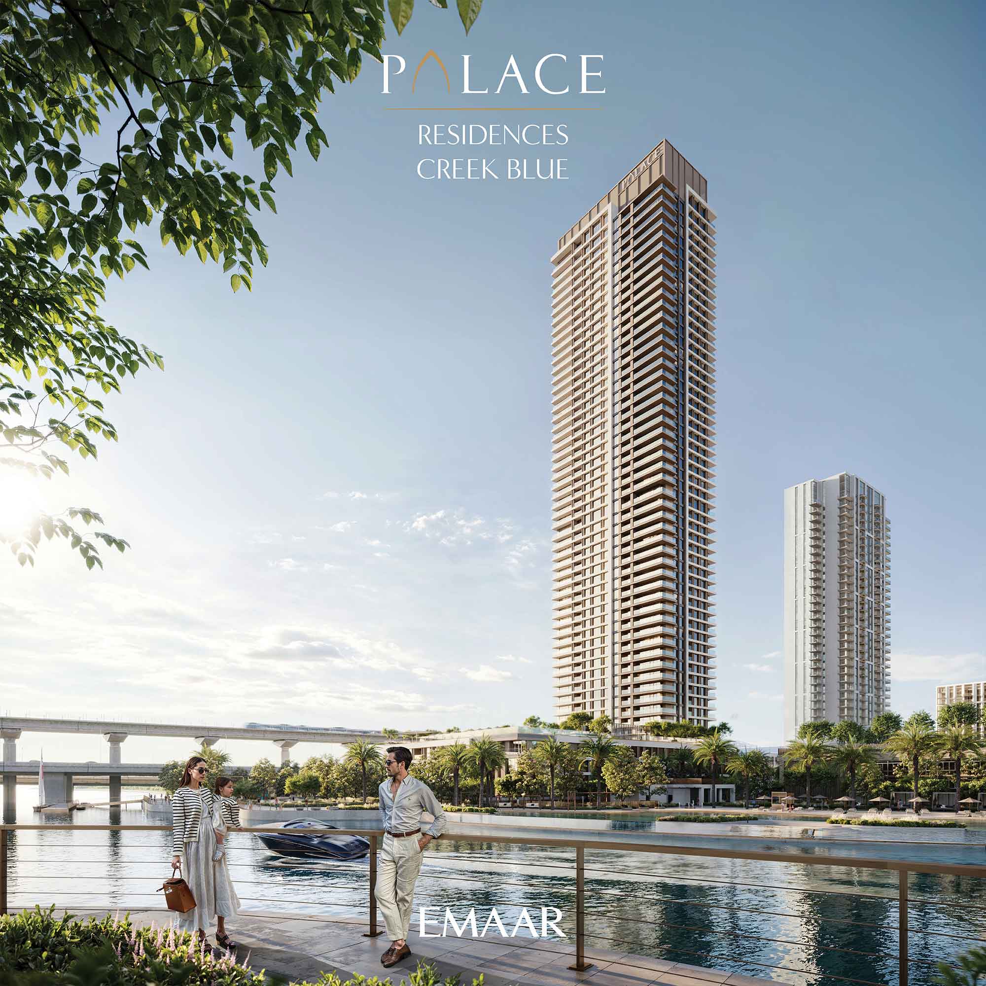 Emaar Palace Residences Dubai Creek Harbour Branded 1 to 3 Be