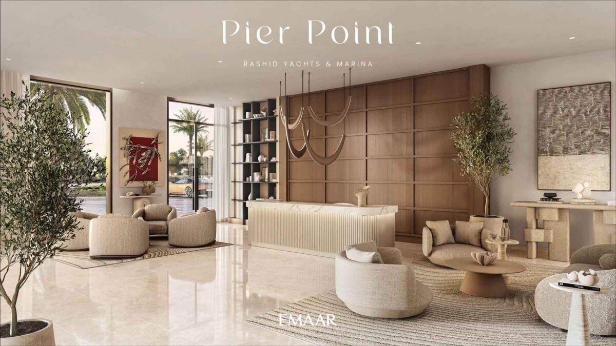 Emaar Pier Point at Rashid Yachts & Marina Dubai - 1 to 3 BR