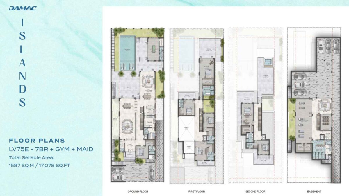 Damac Islands Dubailand Villas & Townhouses - 3 & 4 Bedroom Sale