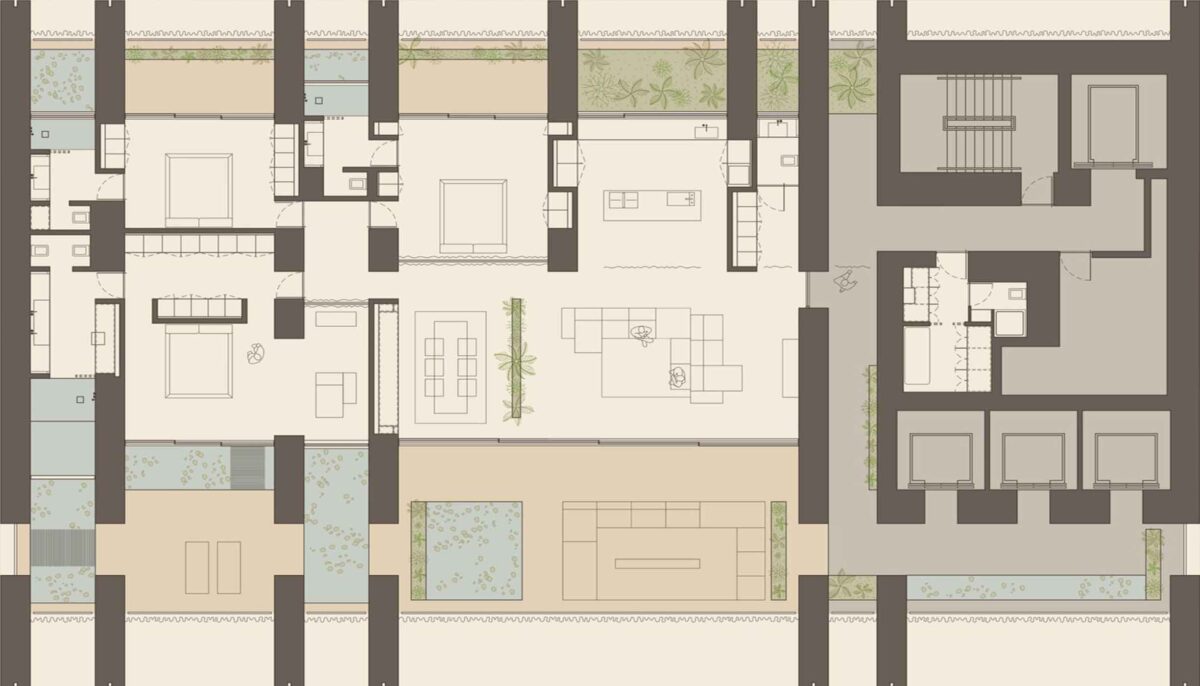 Muraba Veil Al Wasl Jumeirah 3 & 4 Bedroom Apartments Dubai